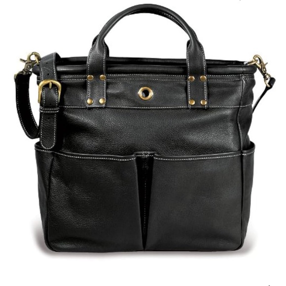 Levenger | Bags | Levenger St Tropez Leather Tote Bag | Poshmark